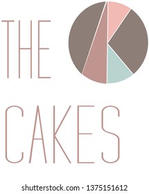 Cake Company Logo Template Stock Vector (Royalty Free) 1375151612 ...