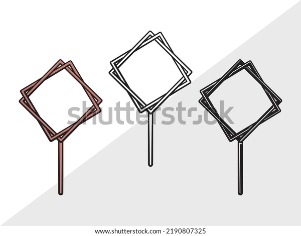 Cake Topper Clipart Svg Printable Vector 库存矢量图（免版税）2190807325 ...