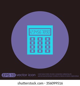 Calculator Office Sign Stock Vector (Royalty Free) 356099516 | Shutterstock