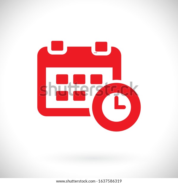 Calendar 1 Icon Vector 10 Eps Stock Vector (Royalty Free) 1637586319 ...
