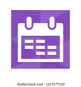 Calendar App Icon Stock Vector (Royalty Free) 1227577153 | Shutterstock