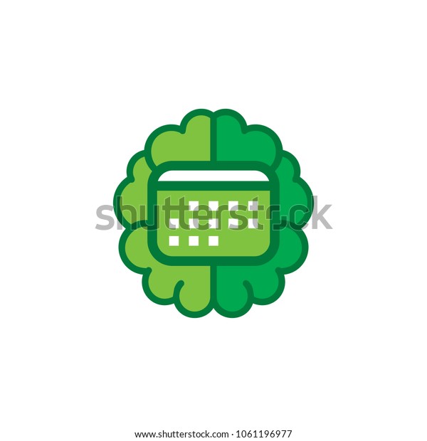 Calendar Brain Logo Icon Design Stock Vector (Royalty Free) 1061196977 ...