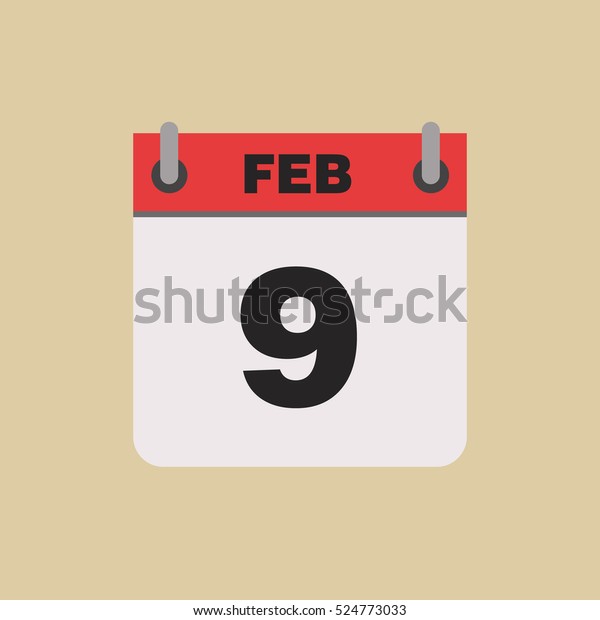 Calendar Flipping Date Time Day Month Stock Vector (Royalty Free ...