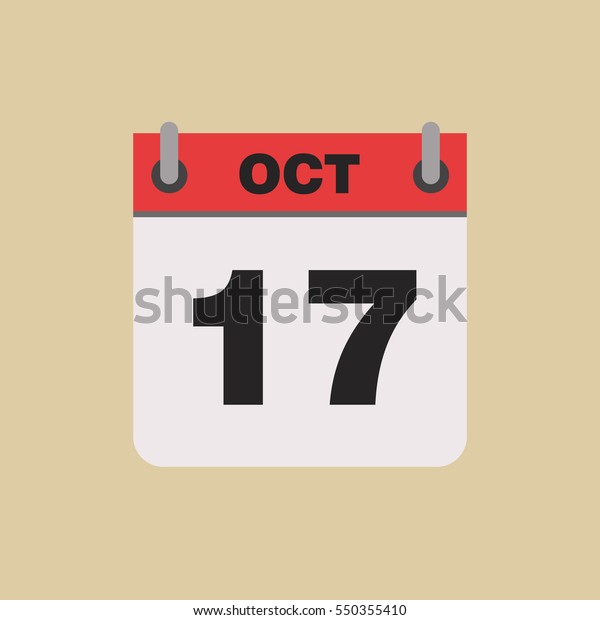 Calendar Flipping Date Time Day Month Stock Vector (Royalty Free ...