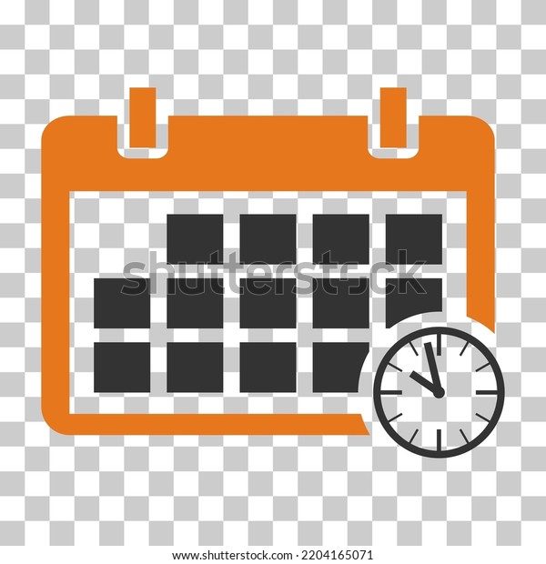 Calendar Icon Date Day Time Symbol Stock Vector (Royalty Free ...