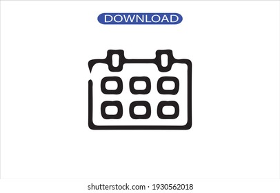 Calendar Next Day Icon Vector Calendar Stock Vector (Royalty Free ...