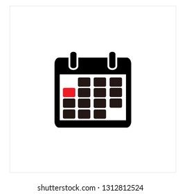 Calendar Logo Vector Stock Vector (Royalty Free) 1312159439