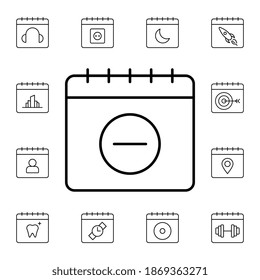 2,227 Calendar minus Images, Stock Photos & Vectors | Shutterstock