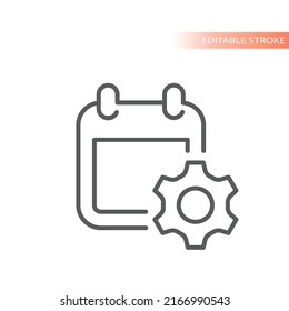 4,763 Calender settings icon Images, Stock Photos & Vectors | Shutterstock
