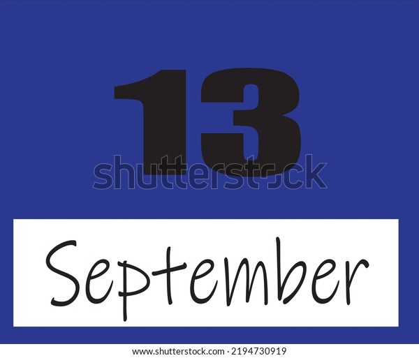 Calendar September Vector Illustration Image Clipart: เวกเตอร์สต็อก ...