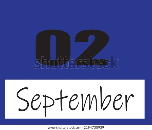 Calendar September Vector Illustration Image Clipart Stock Vector ...