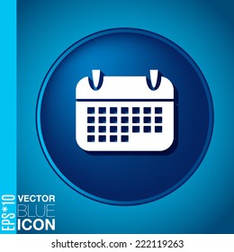 Calendar Sign Stock Vector (Royalty Free) 222119263 | Shutterstock