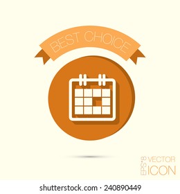 Calendar Sign Stock Vector (Royalty Free) 240890449 | Shutterstock