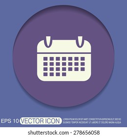 Calendar Sign Stock Vector (Royalty Free) 278656058 | Shutterstock