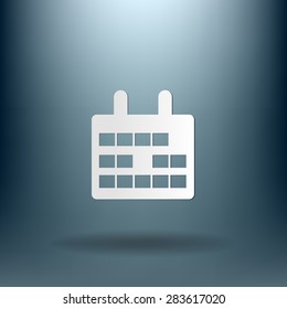 Calendar Sign Stock Vector (Royalty Free) 256588483 | Shutterstock