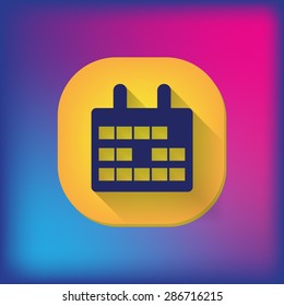 Calendar Sign Stock Vector (Royalty Free) 286716215 | Shutterstock