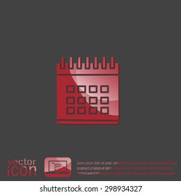 Calendar Sign Stock Vector (Royalty Free) 298934327 | Shutterstock