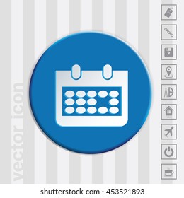 Calendar Sign Stock Vector (Royalty Free) 453521893 | Shutterstock
