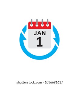 Calendar Sync Logo Icon Design Stock Vector (Royalty Free) 1036691617 ...