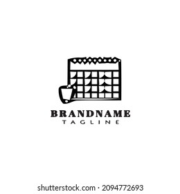 Calender Logo Design Template Icon Modern Stock Vector (Royalty Free ...
