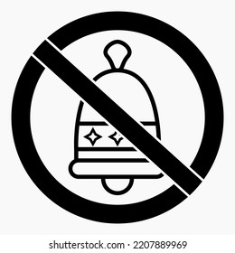 Call Barring Dont Call No Bell Stock Vector (Royalty Free) 2207889969 ...