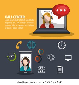 Call Center Design Stock Vector (Royalty Free) 399439480 | Shutterstock