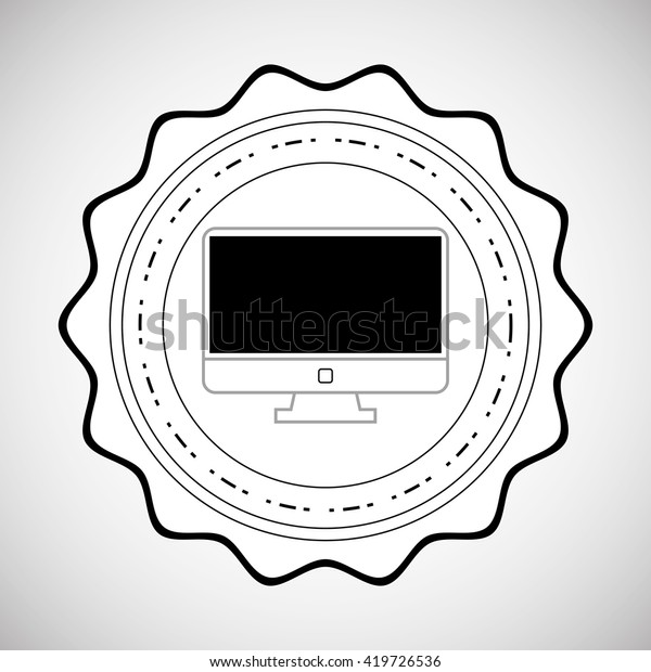 Call Center Design Customer Service Icon: vector de stock (libre de ...