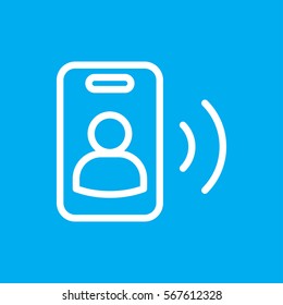 Call Icon Vector Illustration Sign Symbol Stock Vector (Royalty Free ...