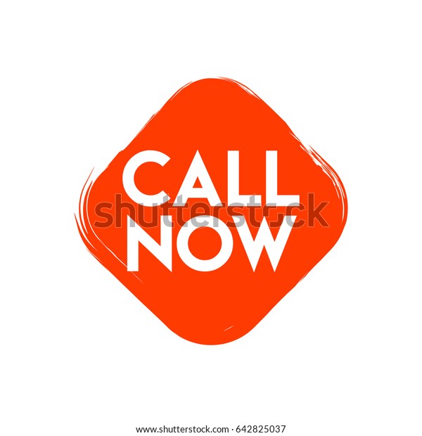 Call Now Label Logo Vector Template: เวกเตอร์สต็อก (ปลอดค่าลิขสิทธิ์ ...