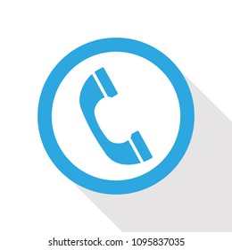 Call Support Phone Icon Vector Stock Vector (Royalty Free) 1095837035