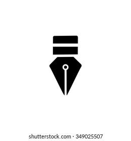 Calligraphy Pen Icon Stock Vector (Royalty Free) 419307409 | Shutterstock