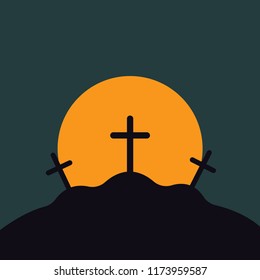 Calvary Cross Vector: vector de stock (libre de regalías) 1173959587 ...