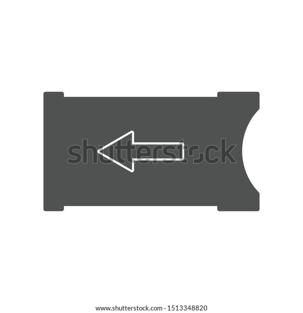 Cam Module Tv Card Icon Isolated Stock Vector (Royalty Free) 1513348820 ...
