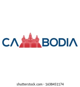 Cambodia Logo Icon Stock Vector (Royalty Free) 1638451174 | Shutterstock