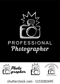 Camera Flash Logo Sign Icon Symbol Stock Vector (Royalty Free) 1153282690 | Shutterstock