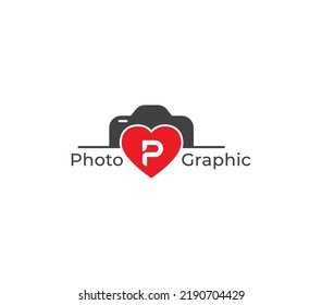 Camera Heart Logo Concept Sign Icon Stock Vector (Royalty Free ...