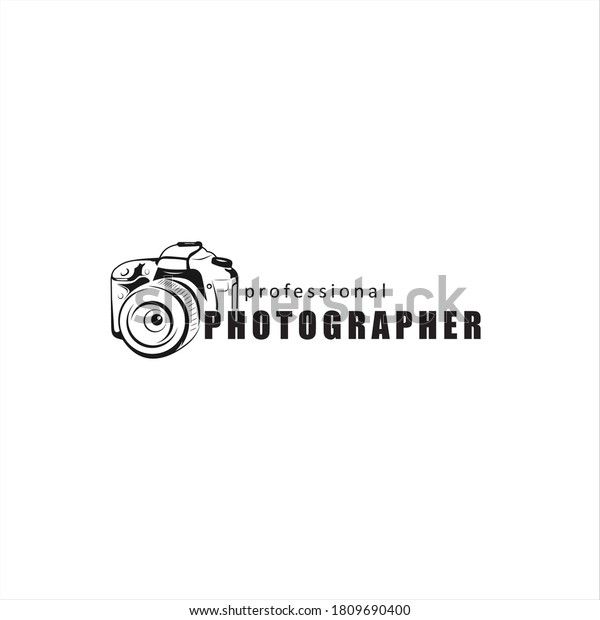 Stock vektor „Camera Logo Silhouette Icon Vector“ (bez autorských ...