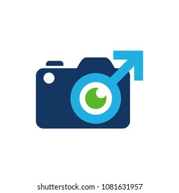 Camera Man Logo Icon Design Stock Vector (Royalty Free) 1081631957 ...