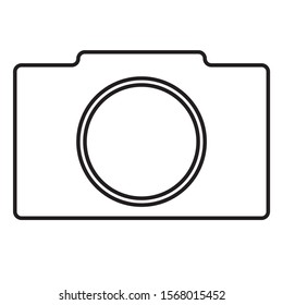 Camera Symbol Camera Icon Ui Stock Vector (Royalty Free) 1568015452 ...