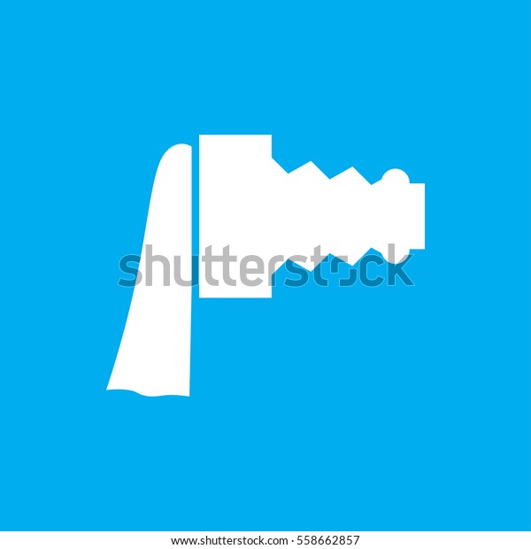 Camera Zoom Icon Icon Illustration Isolated Stock Vector (Royalty Free ...