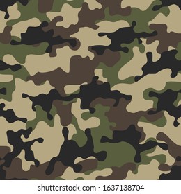 Army Camouflage Military Print Pattern New Stock Vector (Royalty Free ...