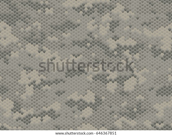 Camouflage Seamless Pattern Snake Skin Texture Stock Vector (Royalty ...