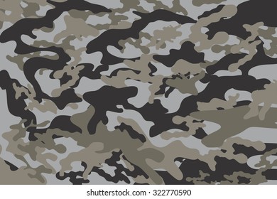 Camouflage Texture Vector Illustration Stock Vector (Royalty Free ...