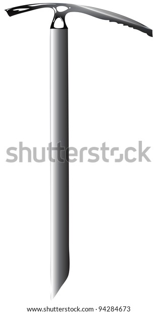 Camping Equipment Hiking Ice Pick Vector Stock Vector (Royalty Free ...