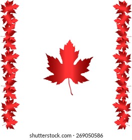 Canada Flag Leaves Stock Vector (Royalty Free) 269050586 | Shutterstock