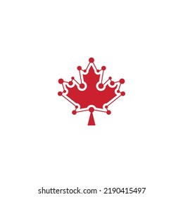Canada Tech Vector Logo Design Digital Stock Vector (Royalty Free ...