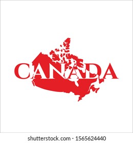 Canada Word Art Free Vector Stock Vector (Royalty Free) 1565624440 ...