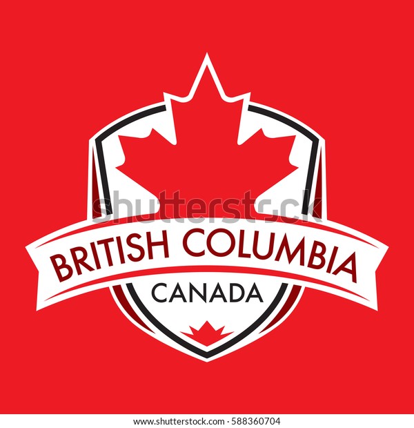 Canadian Province Crest Vector Format Featuring Stock Vector (Royalty ...