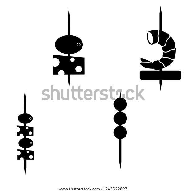Canape Icon Logo On White Background Stock Vector (Royalty Free) 1243522897