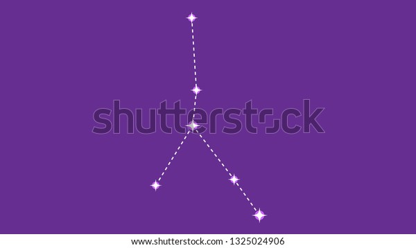 Cancer Constellation Vector Design Stock Vector (Royalty Free ...